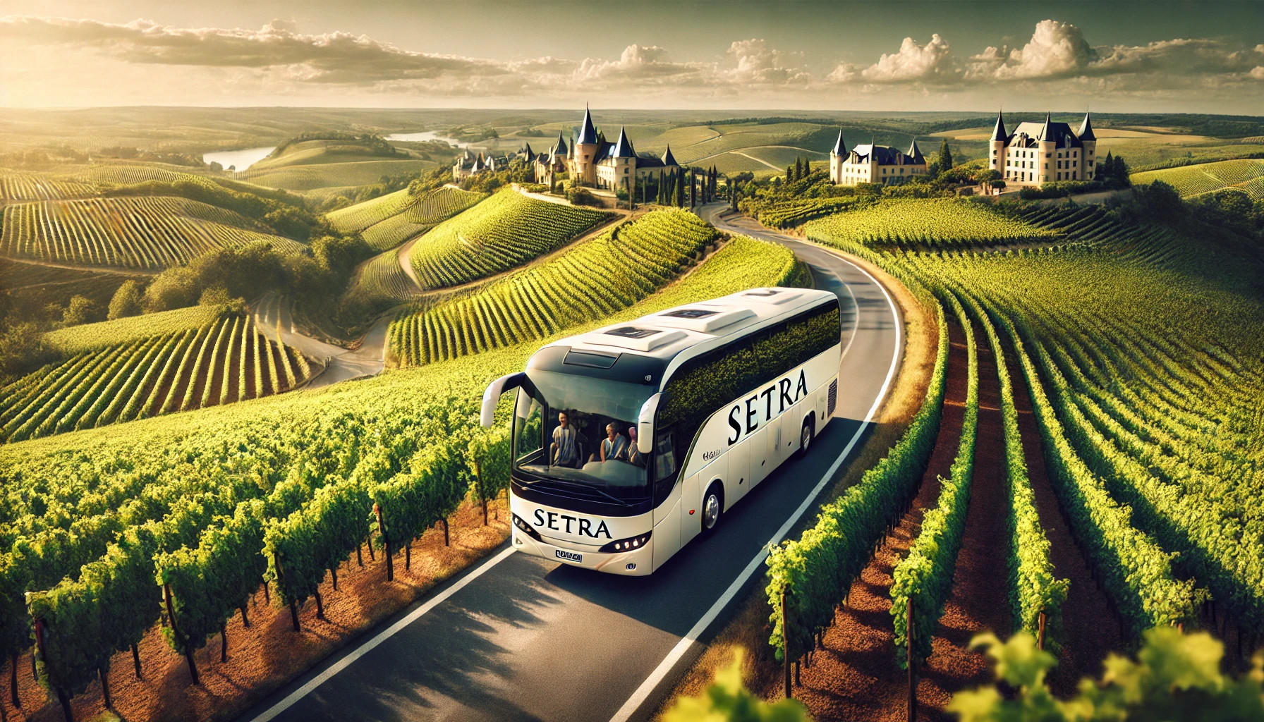 Louer un bus pour une route des vins - Cars de France