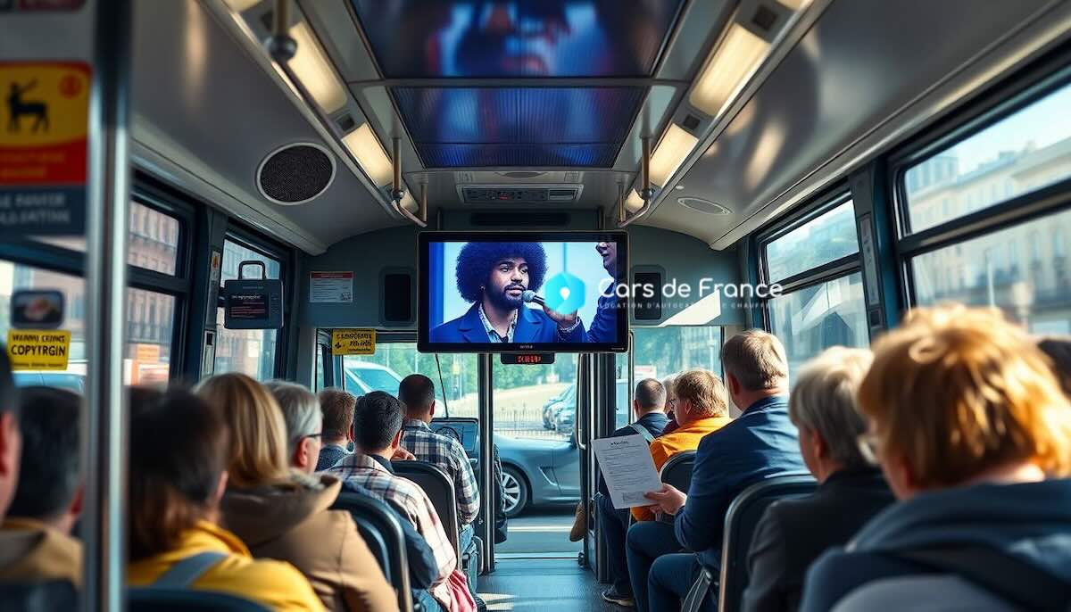 Diffuser musique et vidéos dans les bus : pourquoi tant de ...